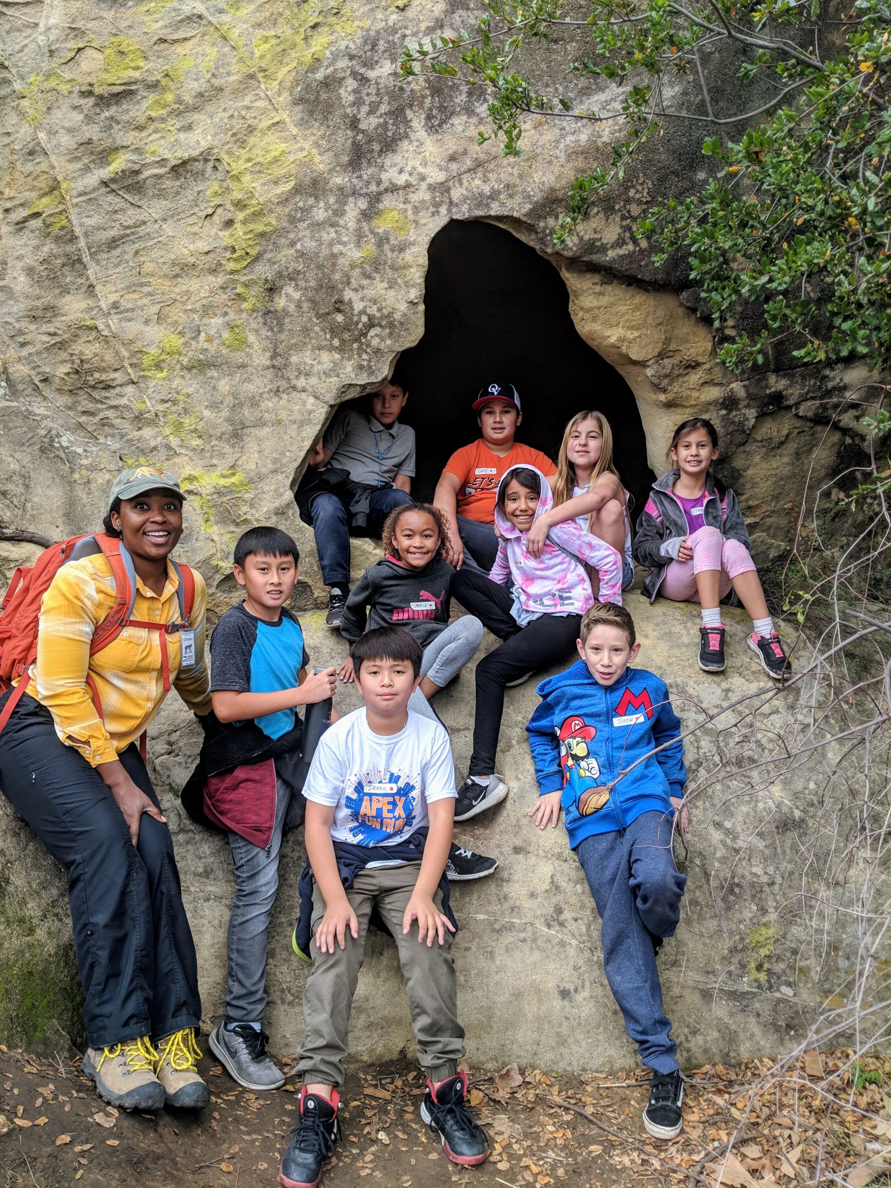 cave posing – Laguna Canyon Foundation